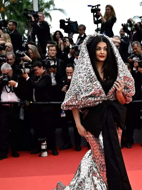 Aishwarya Rai Makes Her Appearance At Cannes In Mystical Hooded Couture Gown TOIPhotogallery