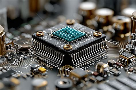 회로 보드의 칩