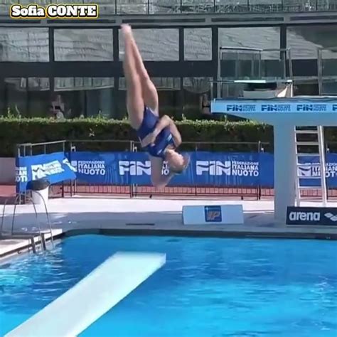 Elegance In Motion 💫 Sofia Conte Dive Rome 2025 Shorts Shortsfeed