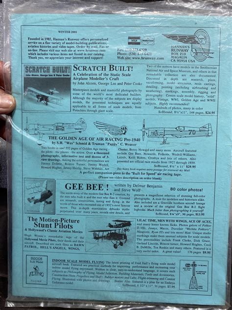 Bill Hannan Model Plans And 3 Views International 1936 Bellanca Skyrocket Ebay