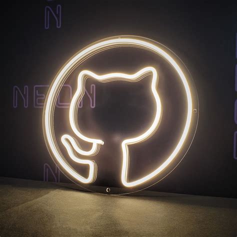 Github Led Neon Sign Etsy