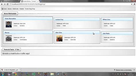 Projeto Escola De Música Com Jsf Primefaces Spring Hibernate Aula 57 Youtube