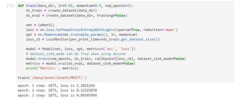 Say Hello To Mindspore——基于lenet5的手写数字识别案例复现modelarts和wsl2gpu 知乎