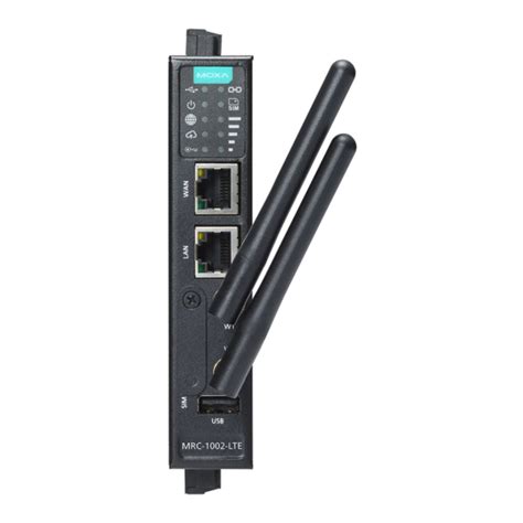 MOXA TECHNOLOGIES MRC SERIES QUICK INSTALLATION MANUAL Pdf Download ManualsLib