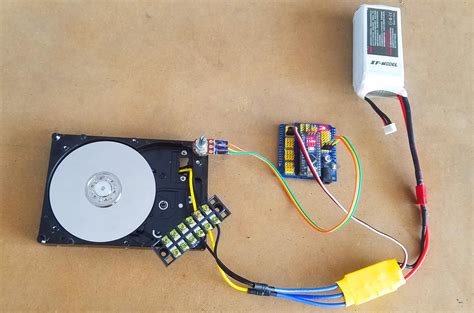 Hard Disk Motor Speed Controller Using Arduino Diy Sander