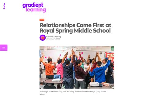 Gradient Learning Gradient Learning Website Line Break