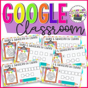 St Grade Adding And Subtracting By Counting For Google Classroom