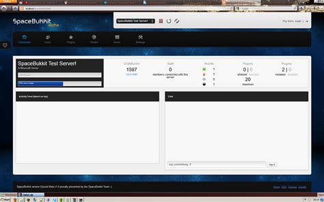 [open beta][web admin] spacebukkit web administration the awesome way