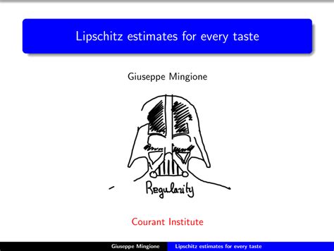 Pdf Lipschitz Estimates For Every Taste