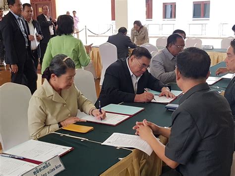 អគ្គលេខាធិការដ្ឋានរដ្ឋសភា ទទួលចុះឈ្មោះជូនសមាជិករដ្ឋសភាក្នុងតំណែង