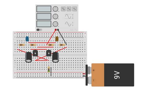 Circuit Design Flash Tinkercad