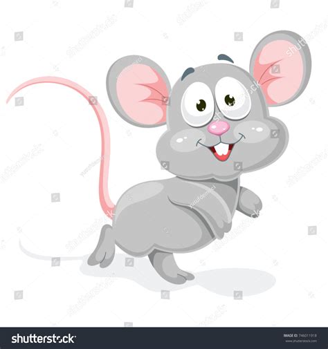 Mouse Vector Illustration стоковая векторная графика без лицензионных