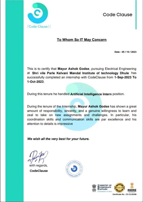 Mayur Godse On Linkedin Aiinternship Codeclauseinternship Ai Learningopportunity