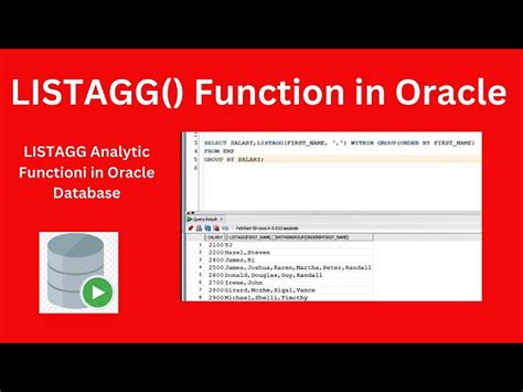 Deduplicating And Creating Lists Oracle Sql Listagg Oracle Database Deduplicating And Creating Lists Oracle Sql Listagg Oracle Database