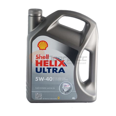 Купить моторное масло Shell Helix Ultra 5w 40 4 л по лучшей цене