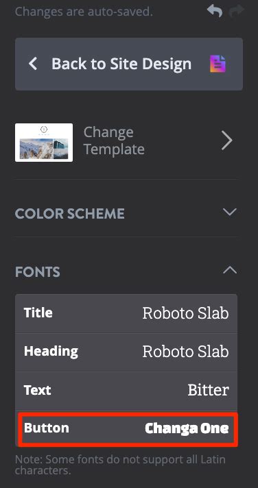Change Button Color Strikingly Help Center