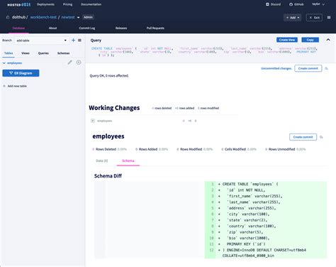 Csv Support For The Hosted Dolt Workbench Dolthub Blog