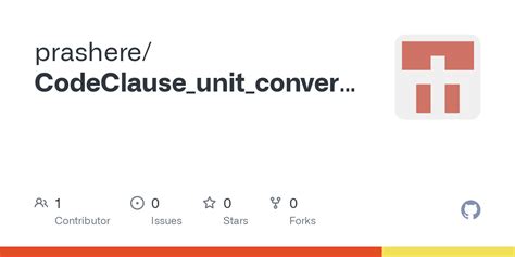 github prashere codeclause unit converter