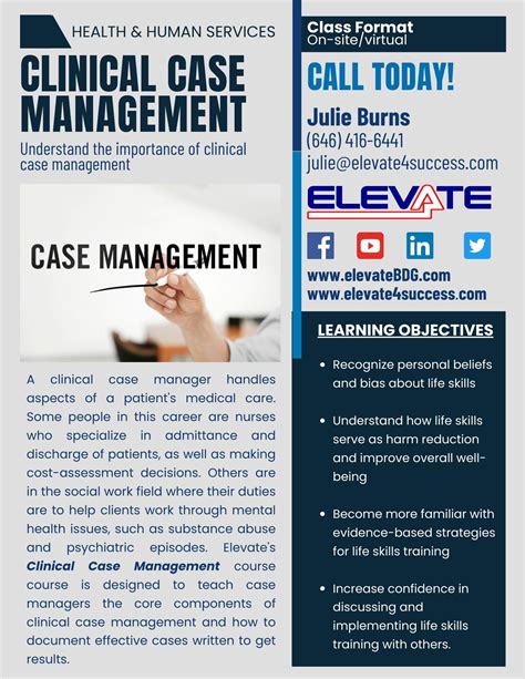 Clinical Case Management ElevateUSA