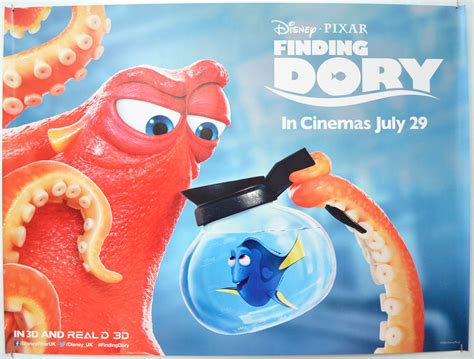 Finding Dory” Octopus Teaser Original Quad Poster Film Poster M Pastposters