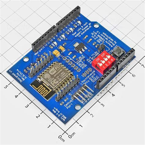 Esp8266 Esp 12e Arduino Wifi Shield Giao Tiếp Uart Tương Thích Arduino