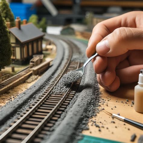 Tips And Techniques On How To Ballast Model Railroad Track Model