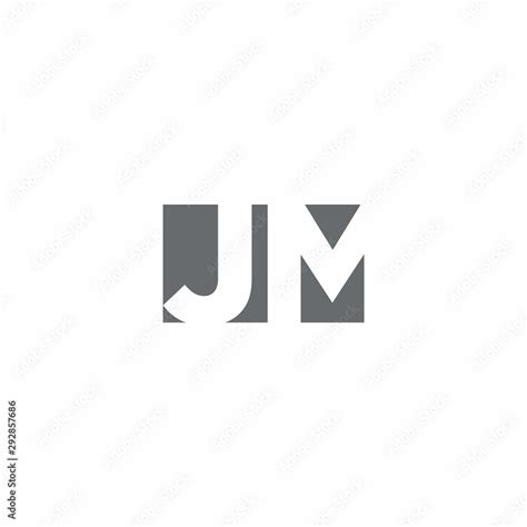Jm Logo Stock Vector Adobe Stock