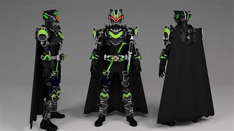 Kamen Rider Tycoon Bujin Sword 3d Model Cgtrader