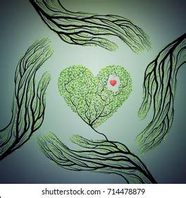Human Hands Look Like Tree Branches Stock Vector Royalty Free 714478879 Shutterstock