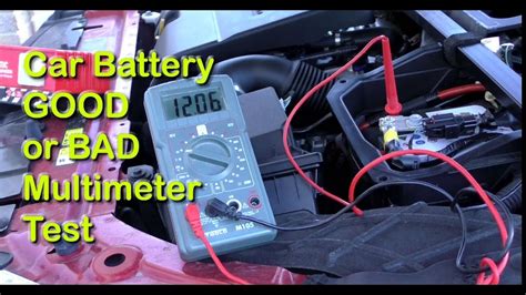 How To Test Your Car Battery With A Multimeter Check If Good Or Bad