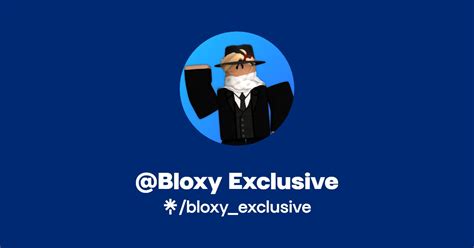 Bloxy Exclusive Twitter Instagram Linktree