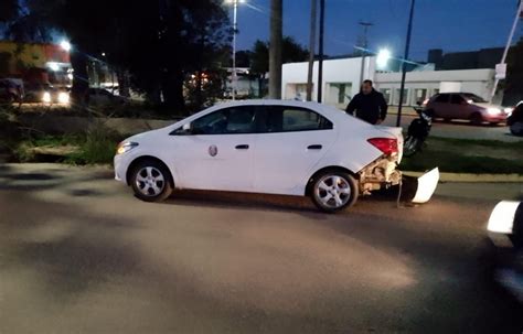 Un Motociclista Sufrió Una Fractura Tras Chocar Con Un Taxi El Diario