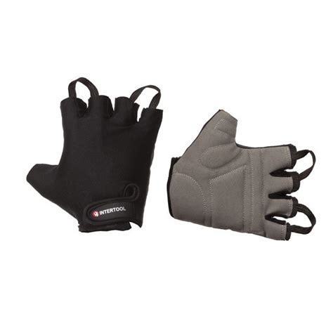 Купить Перчатка без пальцев, экокожа "amara", защитные вставки на ...