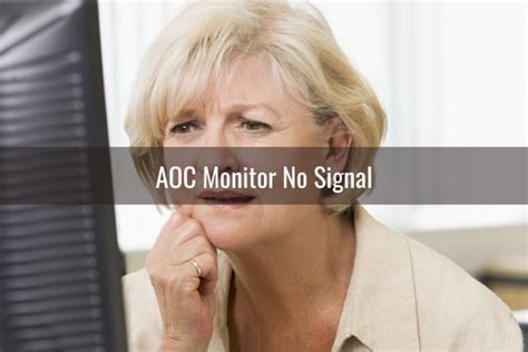 AOC Monitor Not Working Ready To DIY
