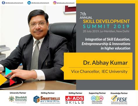 prof dr abhay kumar on linkedin as speaker at the 7th annual skill