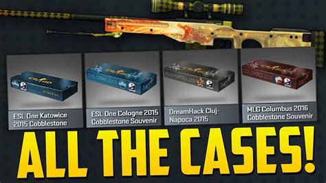 All Cobblestone Cases Cs Go Cobblestone Case Opening Youtube
