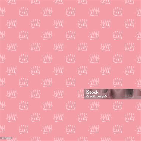 크라운 원활한 패턴 손으로 그린 로얄 낙서 배경 벡터 일러스트 고풍스런에 대한 스톡 벡터 아트 및 기타 이미지 고풍스런 공주 그런지 이미지 기법 Istock