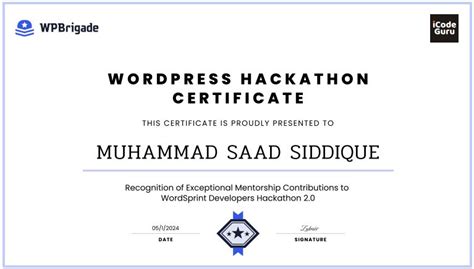 Muhammad Saad Siddique On Linkedin Hackathon Innovation Dreambig Careerguidance Wpbridage