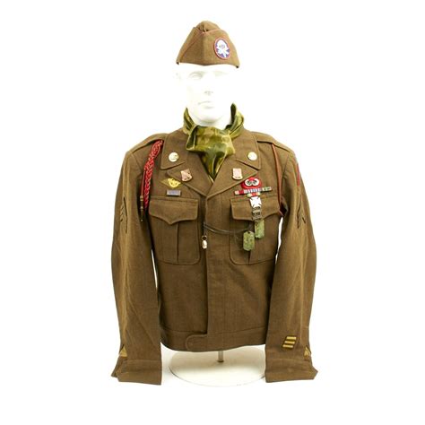 Original U S Wwii 319th Glider Field Artillery Battalion Named Groupi