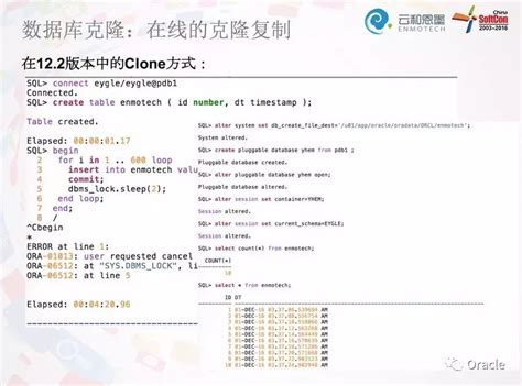 软件大会分享ppt：面向开发和dba的oracle 12c新特性 墨天轮