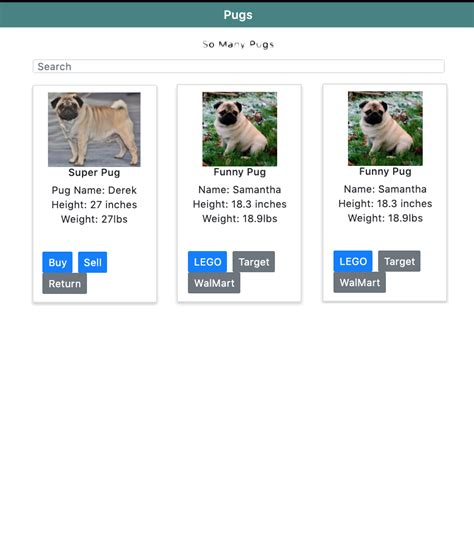 Jquery Bootstrap Cards Overlapping When Performing A Search Stack
