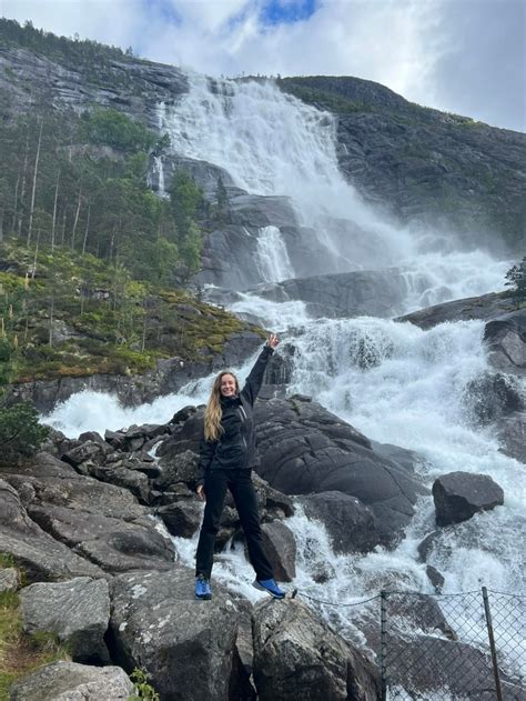 Norway Langfoss Waterfall Travel2unlimited