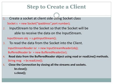 Socket Programming Ppt Download
