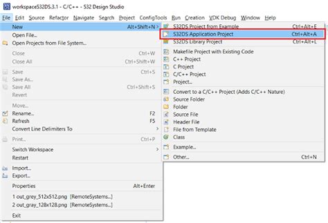 Howto Create An Isp Project From Existing Vsdk Graph In S32ds Nxp