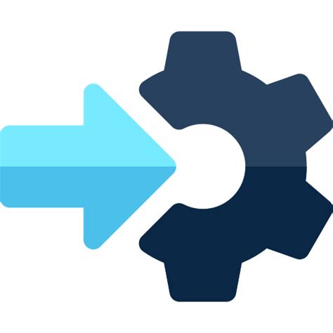 Integration Basic Rounded Flat Icon