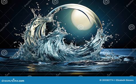 Water Makes Our World Go Round Stock Illustration Illustration Of