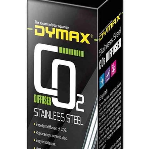 Dymax Stainless Steel Co2 Diffuser Dia 36mm Bespoke Aquariums