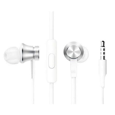 Xiaomi Mi Basic Wired In Ear Earphone With Mic White Silver Zbw4355ty