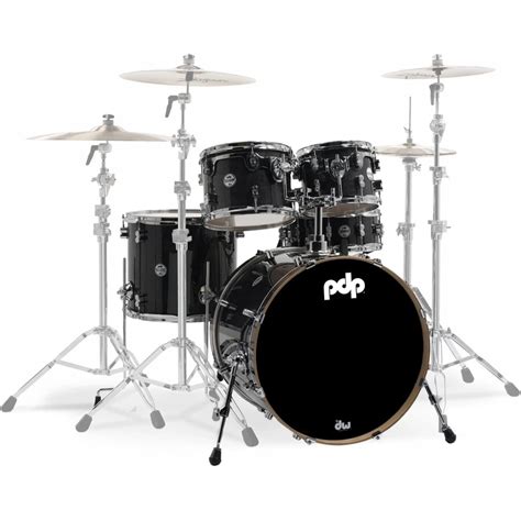 Pdp By Dw Concept Maple By Dw 5 Piece Shell Pack Ebony Stain Lacquer Total Music Gear All In