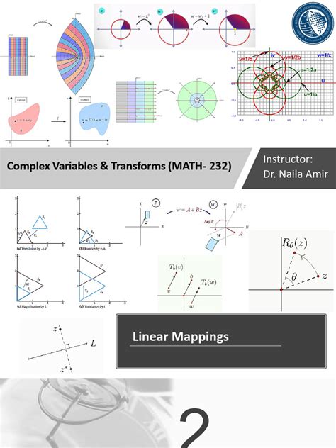 Complex Linear Mappings Explained Pdf Function Mathematics